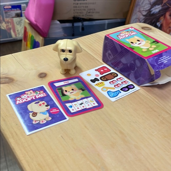 McDonald's | Toys | Adopt Me Dog Figure With Accessories 224 Collection ...